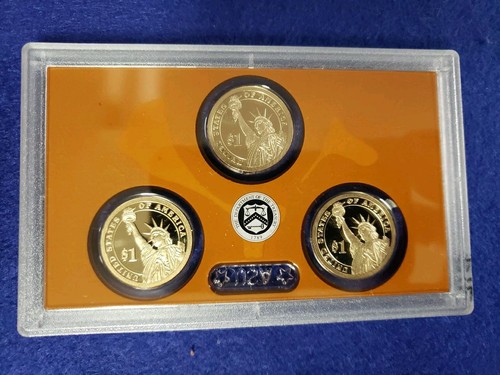 2016 S Presidential Dollar Proof Set 3 Coins No Box Or COA US Coins ...