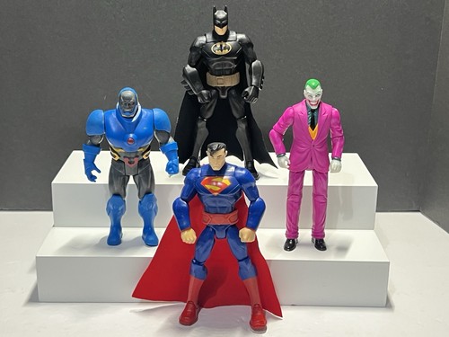 Mattel DC Comics • Action Figures • Mixed Lot of 4 Heroes & Villains ...
