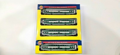 Athearn Go Transit 30 Yr. Anniversary Bombardier Passenger Coach 4 Pack ...