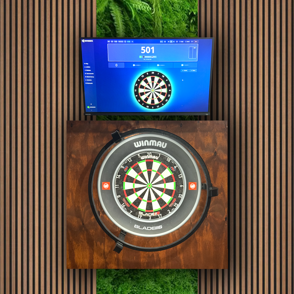 AutoDarts Ring with Cameras | Optional LED Lights and Computer | eBay