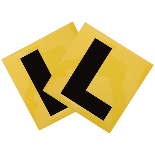 2 Pcs Magnetic Car Stickers New Driver Plates Student Learner for | eBay UK