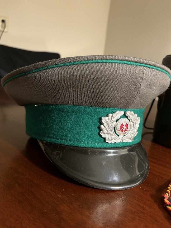 NVA LOT - GREAT ENTRY LEVEL - NCO BORDER VISOR, SIDE CAP, BELT, MESSKIT ...