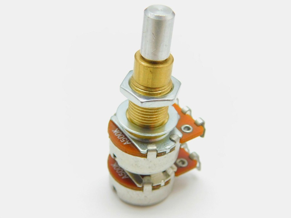 Alpha Potentiometer Concentric Stacked Dime Size Pot A25k, A50k, A250k ...