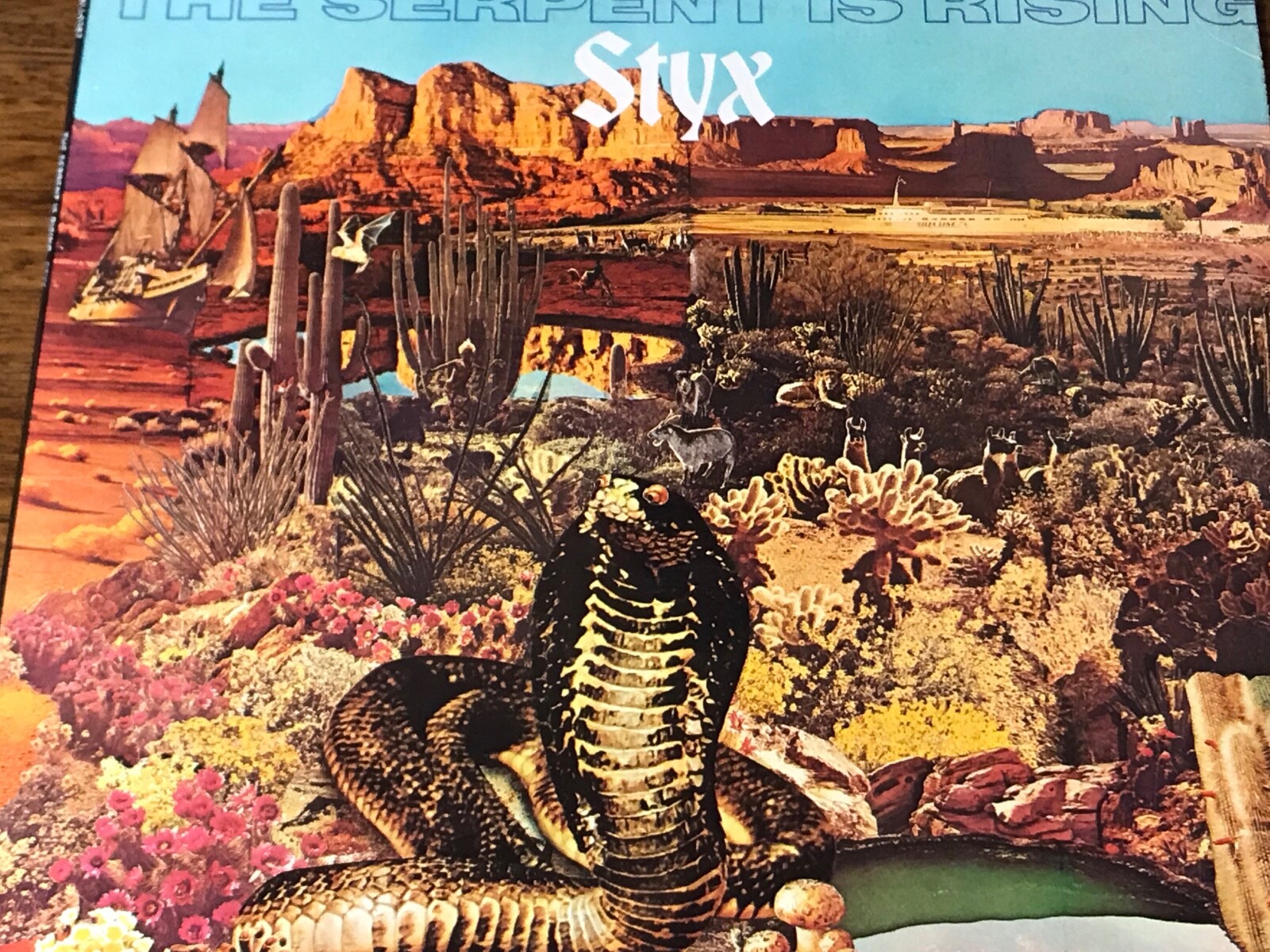 STYX ~ SERPENT IS RISING ~ ORIGINAL FIRST PRESS ~ STILL FACTORY SEALED ...