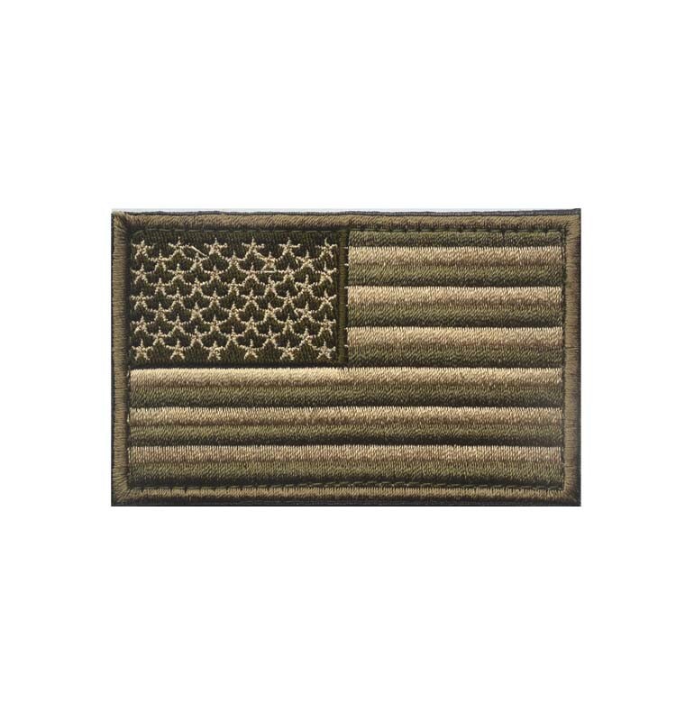 United States America Flag Iron Sew On Patches Crafts Fabric ...