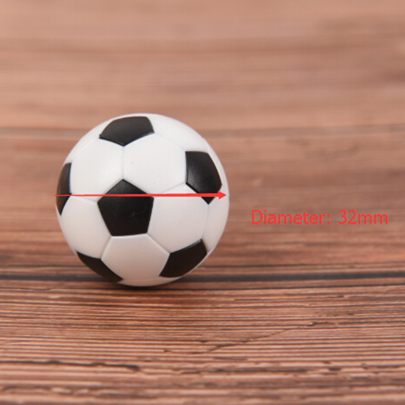 2 Pcs 32mm Foosball Table Football Plastic Soccer Ball Soccer ball ...