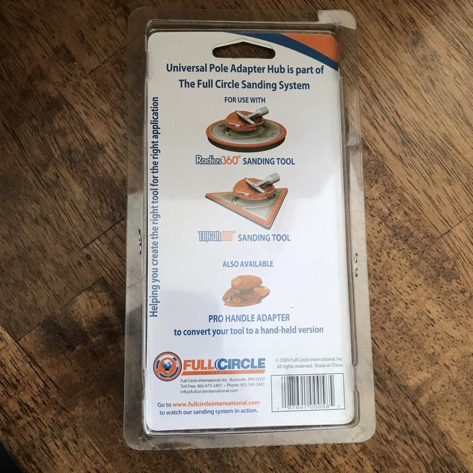 Full Circle Universal Pole Adapter Hub. For Radius 360 Trigon 180 ...