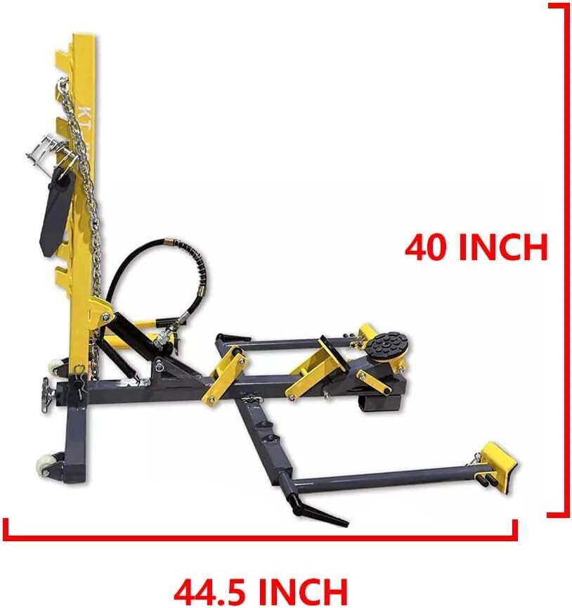 KT-222 Auto Body Frame Puller Straightener 5 Ton Tension Car Frame ...