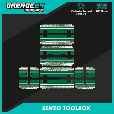 OTK Tony Kart 2022 Style Senzo Toolbox Sticker Kit | eBay UK
