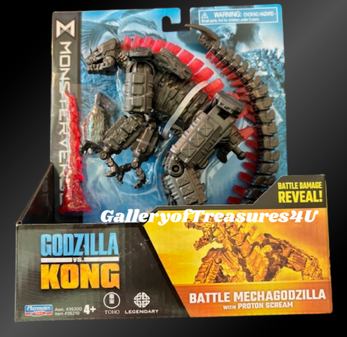 Godzilla vs Kong Battle Mechagodzilla with Proton Scream Damage Reveal ...