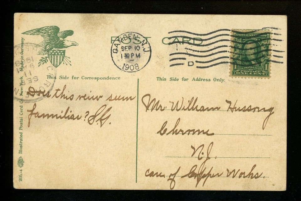 New Jersey NJ postcard Camden, Pyne Point Library Vintage | eBay