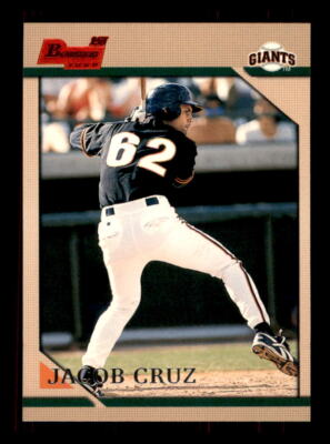 1996 Baseball Bowman Jacob Cruz San Francisco Giants #273 2 | eBay