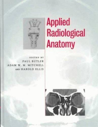 Applied Radiological Anatomy by Adam W. M. Mitchell (1999, Hardcover ...