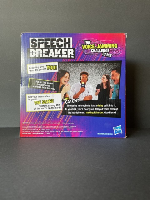 Hasbro Speech Breaker Interactive Board Game for sale online | eBay
