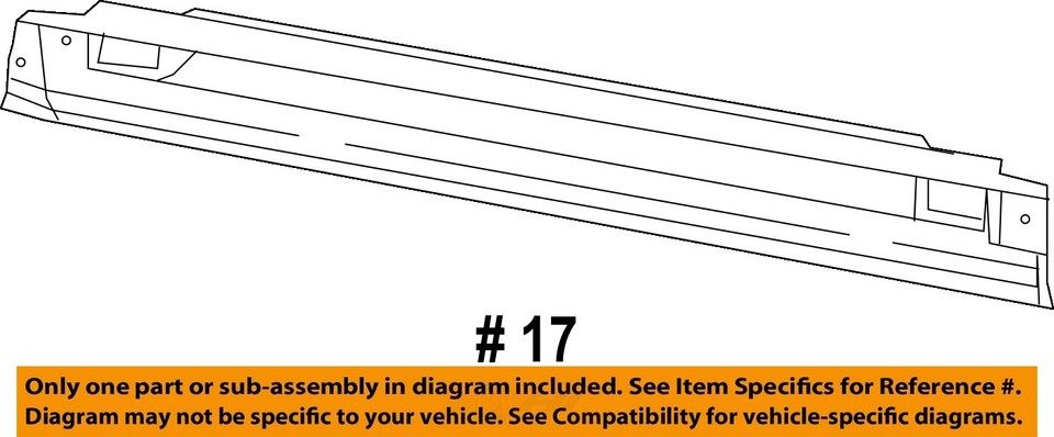 CHRYSLER OEM 17-21 Compass Cooling Radiator Components-Lower Shield ...