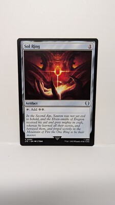 Sol Ring Commander: The Lord of the Rings: Tales of Middle-earth ...