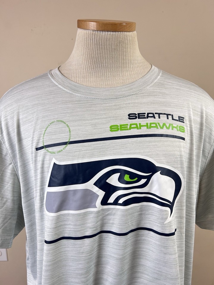 Nike On Field Sideline Seattle Seahawks TEAM ISSUED Graphic T Shirt Men ...