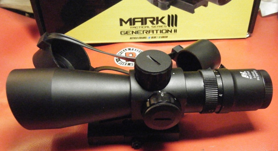 NcStar 3-9 Variable Power Rifle Scope P4 Sniper Reticle NOS | eBay