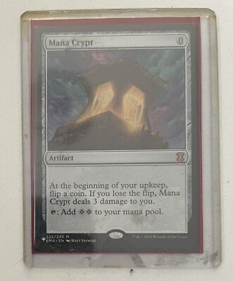 Mana Crypt NM Magic: The Gathering MTG Mystery Booster ENG | eBay