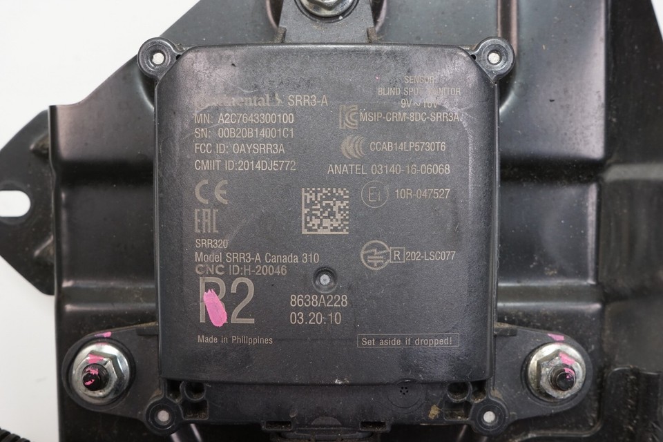 MITSUBISHI OUTLANDER Rear Right RH Blind Spot Radar Sensor OEM 2019 ...