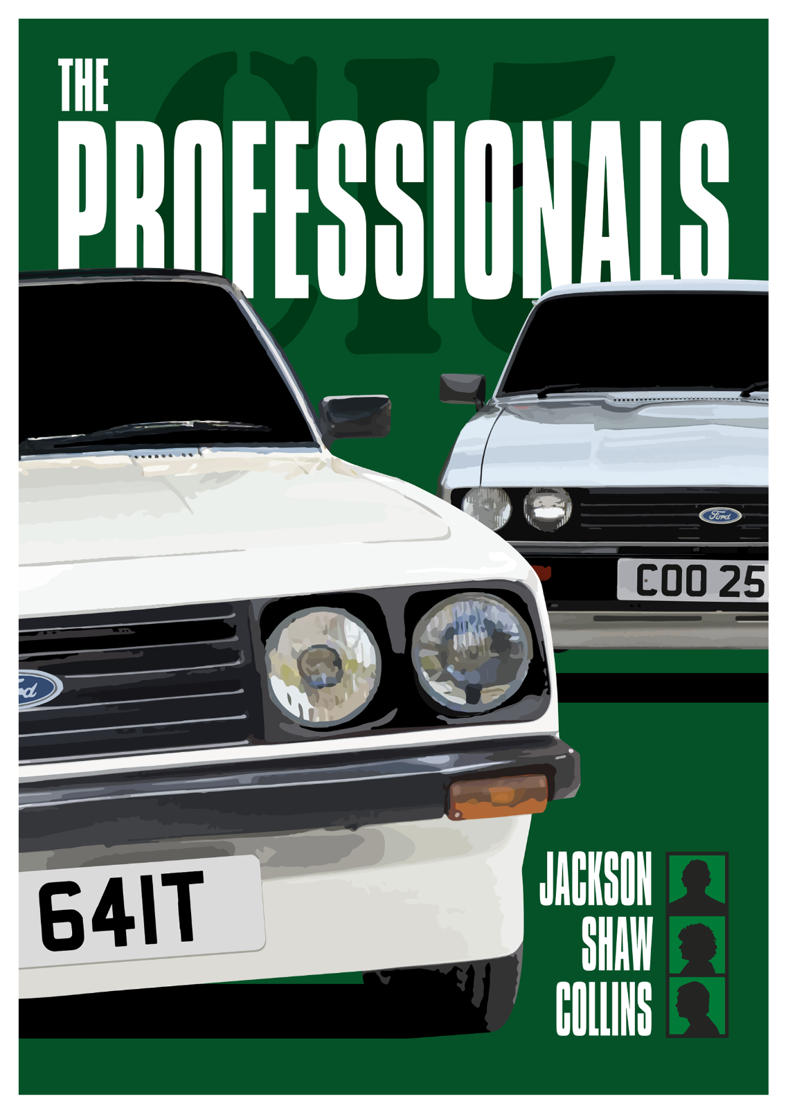 The Professionals • Shaw/Collins - Bodie & Doyle Ford RS2000 Capri 3.0s ...