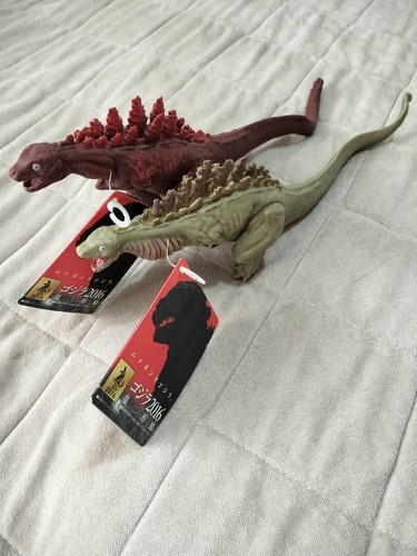 Shin Godzilla 2016 Movie Monster Second Form Third Form Set Soft Vinyl ...