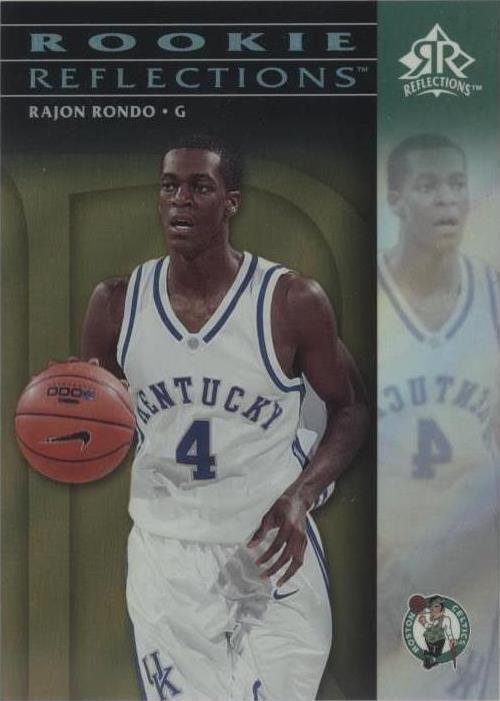 2006-07 Upper Deck Reflections - Rookie Reflections Rajon Rondo #126 ...