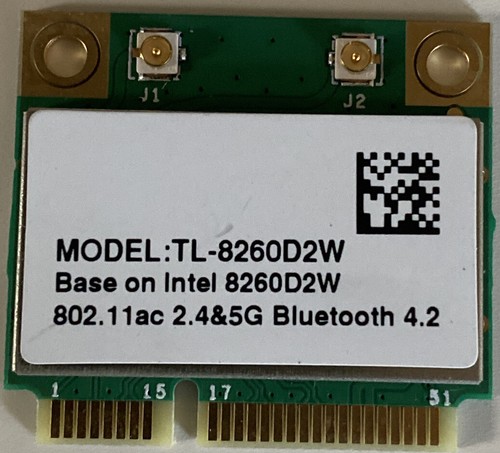 8260AC 8260D2W WiFi Card 802.11AC 8260HMW 1200Mbps Mini PCI-E 2.4G/5G ...