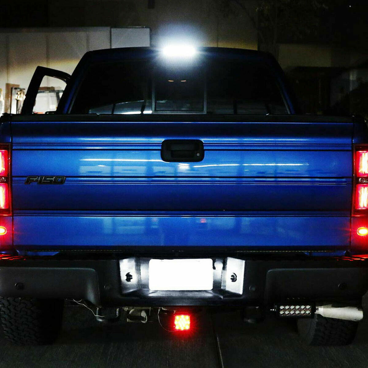 2X LED LICENSE PLATE LIGHT REAR BUMPER TAG ASSEMBLY LAMP FOR FORD F150 ...