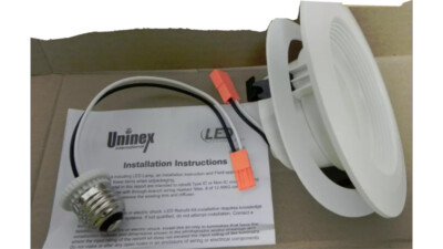 4" Recessed Can Light Dimmable 10 Watts Led Retrofit Conversion Kit 120 ...