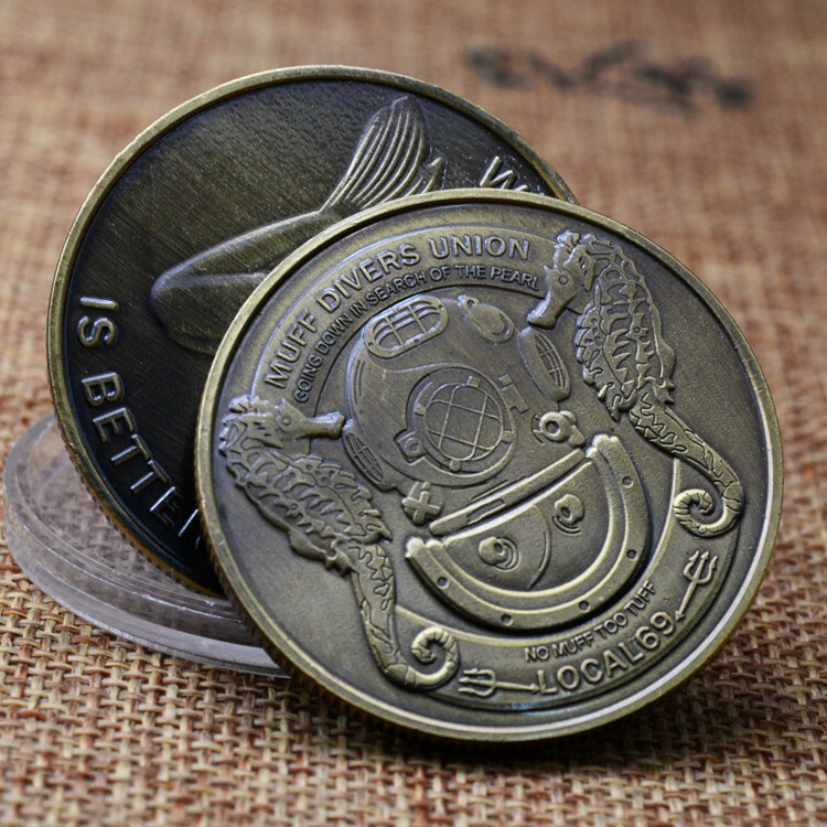 Sexy Heads Tails Challenge Token Coin Good Luck Gift For Men Women US ...