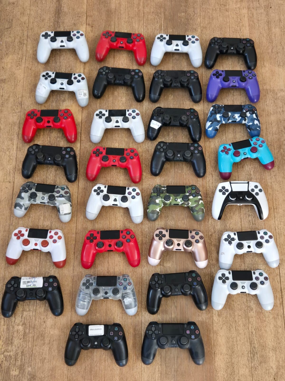Untested Lot Of 30 Unbranded PlayStation 4 Controllers Wholesale Lot A ...