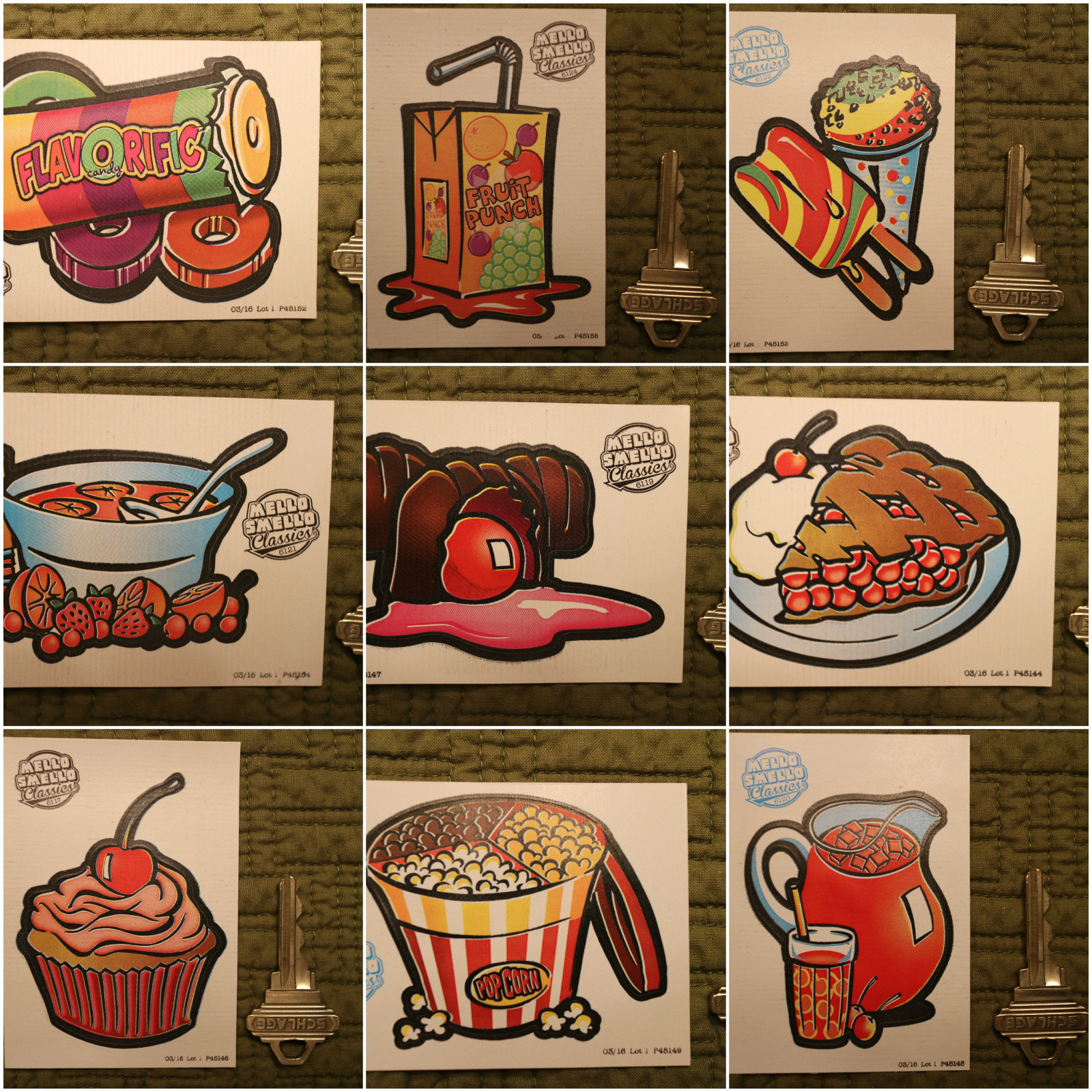 Mello Smello Classics Scratch and Sniff Stickers Album Strong Scent ...