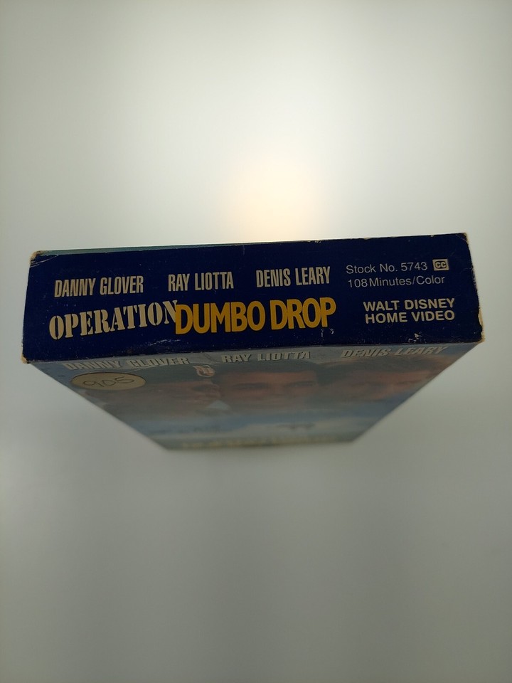 Operation Dumbo Drop (VHS, 1996) Danny Glover Denis Leary Ray Liotta ...