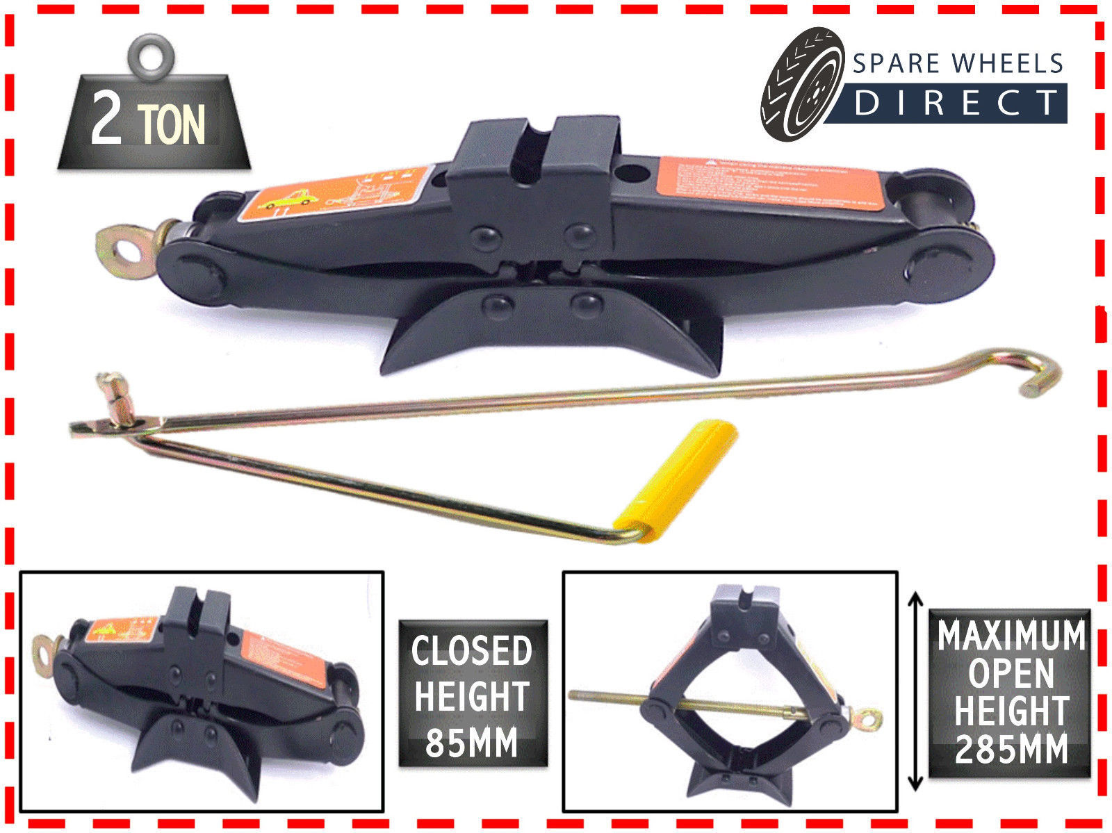 2015 - 2025 GENUINE AUDI Q2 18" SPARE SPACE SAVER WHEEL + JACK KIT (VW2 ...