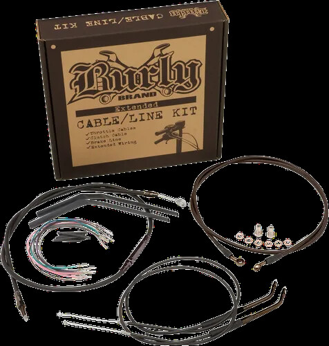 Burly 10in Black Jail Bar Controls Kit wo ABS Forty Eight 10-13 | eBay