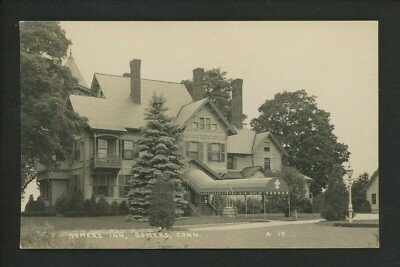Connecticut CT real photo postcard RPPC Somers Inn Vintage A17 | eBay