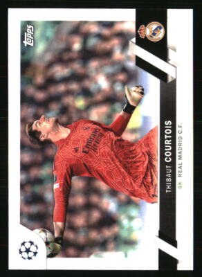 Thibaut Courtois 2022-23 Topps UEFA Club 1st Edition #63 SOCCER Card | eBay