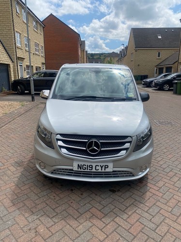 Silver Mercedes Vito Tourer 114 CDi 2019 | eBay UK