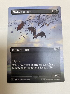 MTG Magic Card Mirkwood Bats LotR Tales of Middle-earth 0421 Scene ...
