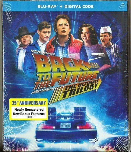 Back to the Future 1 2 3 Blu-ray Ultimate Trilogy Release Factory ...