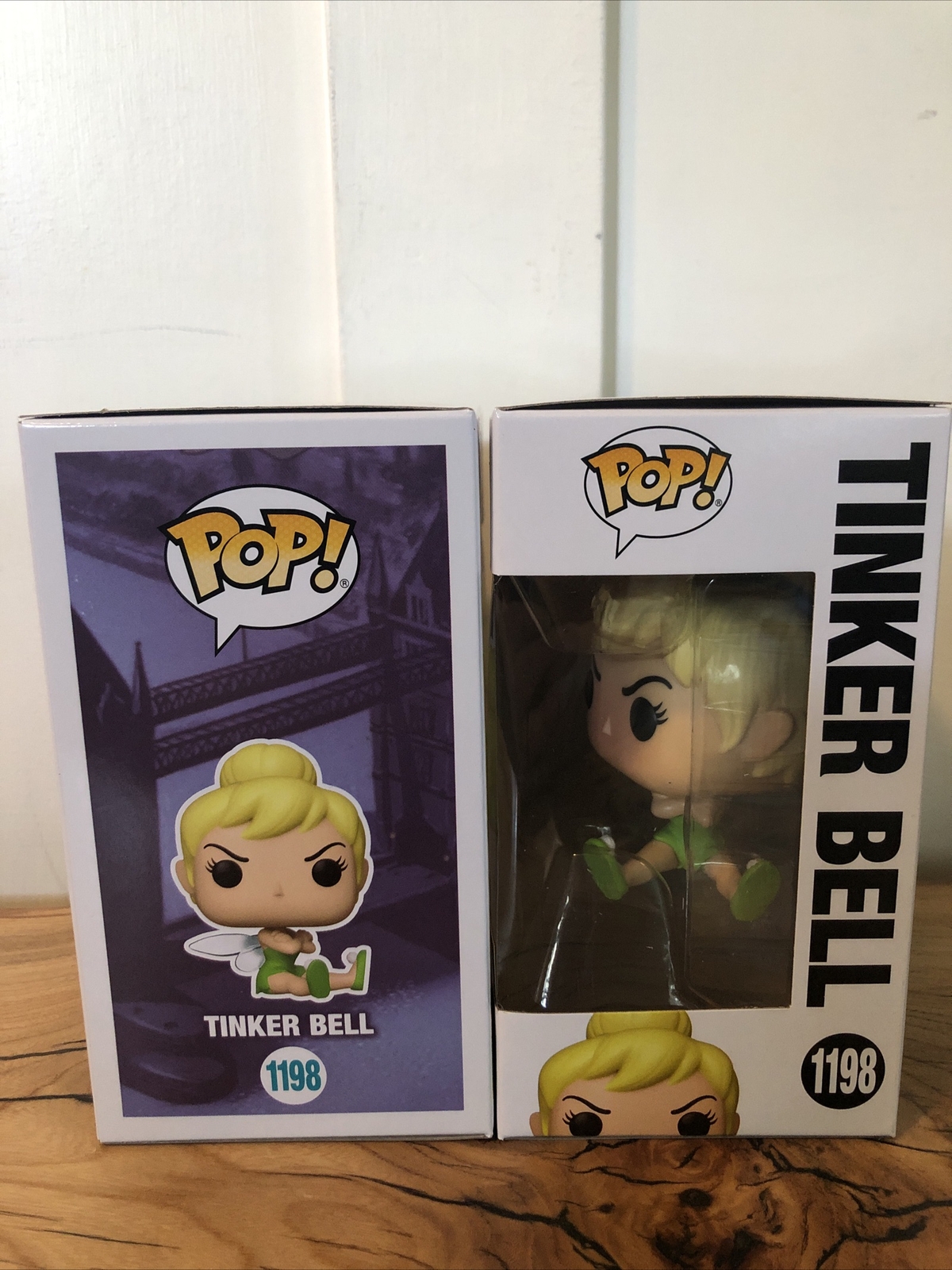 Funko Pop Tinker Bell Chase & Common Hot Topic Exclusive New Ready To ...