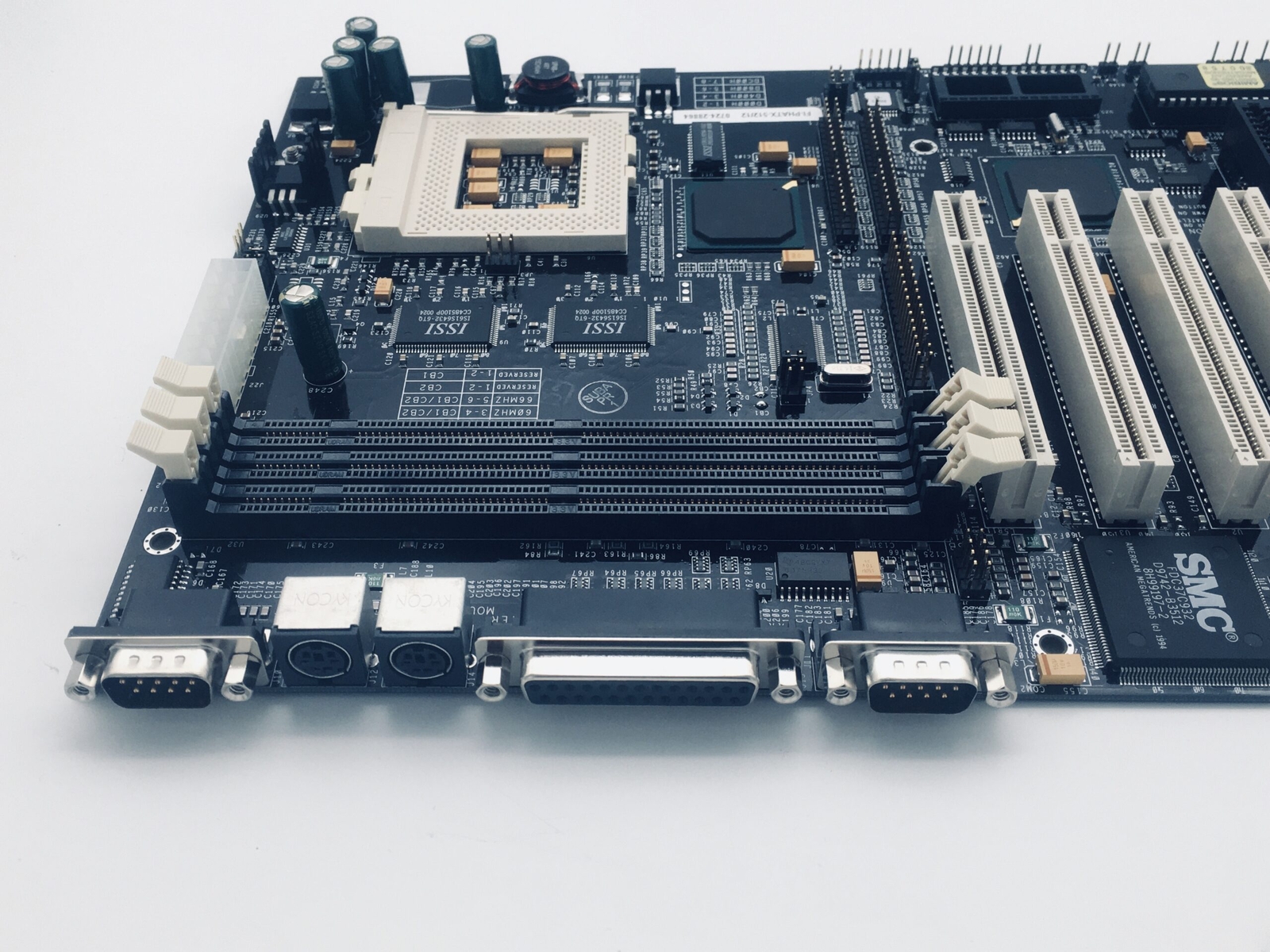 Socket 7 industrial motherboard, fi-phatx-512/12, 4x isa, 4x pci ...