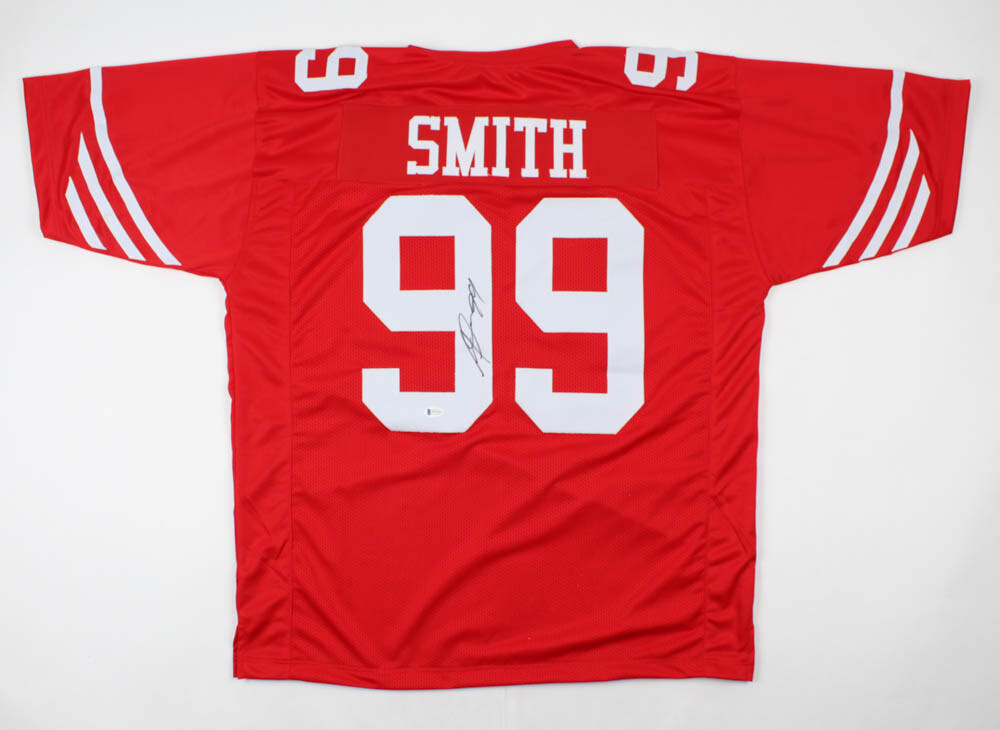 Aldon Smith Signed San Francisco 49ers Jersey Beckett Coa 2012 Pro