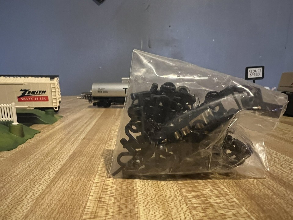 MEHANO HO Gauge A.T & S.F 7809 Steam Locomotive Cars And Parts Lot ...