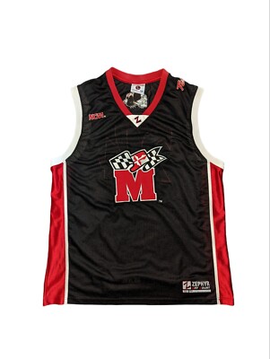 Vintage Zephyr NCAA Maryland Terrapins Off Court Basketball Jersey Size ...