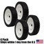 4PK Lawn Mower Front Drive Wheels for Craftsman 180773 532180773 White ...