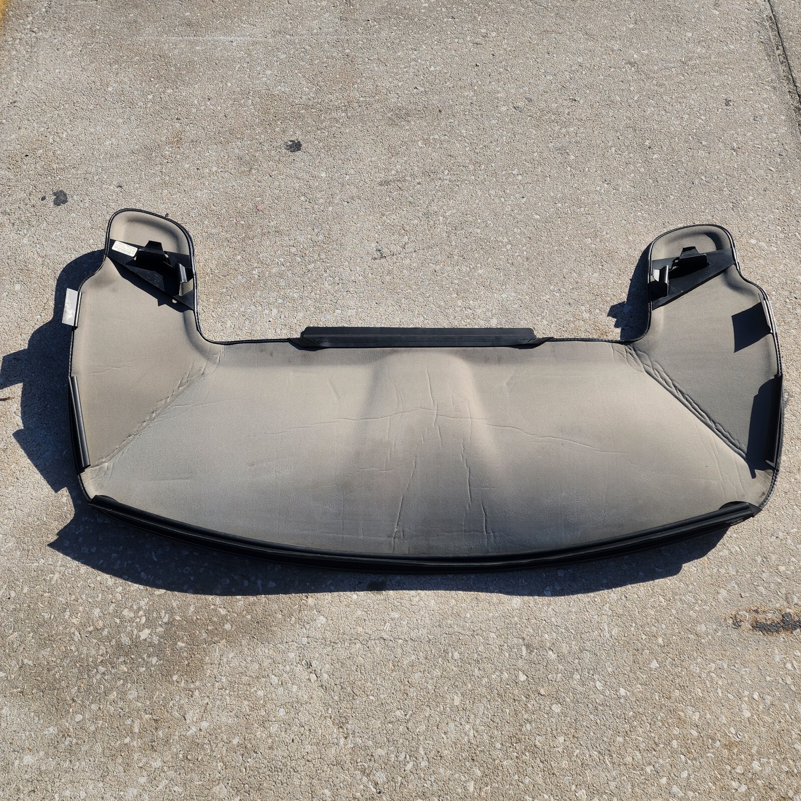 OEM 94-04 Ford Mustang CONVERTIBLE COVER Top Boot Tonneau Black Leather ...