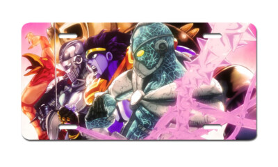 JoJo Bizarre Adventure License Plate Auto Truck Car Tag Gift Popular ...