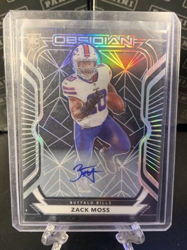 2020 Panini Obsidian - Rookies Zack Moss #131 Autographs /150 (AU, RC ...